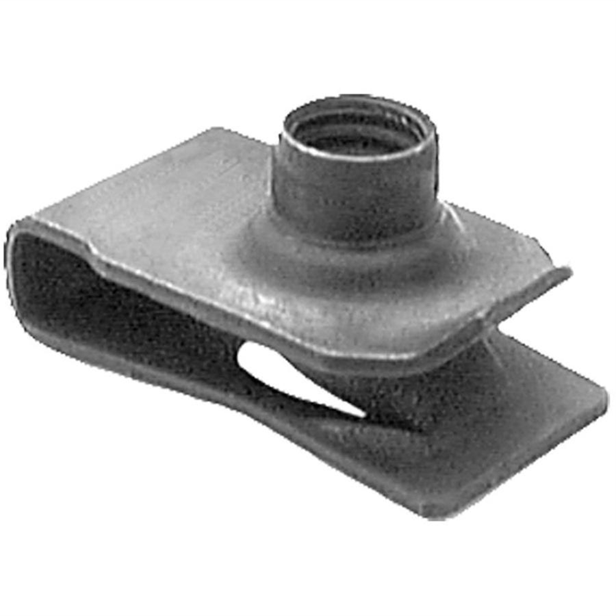 AUVECO 11628 Extruded U-Nut, M6.3 x 1 mm Screw, Phosphate
