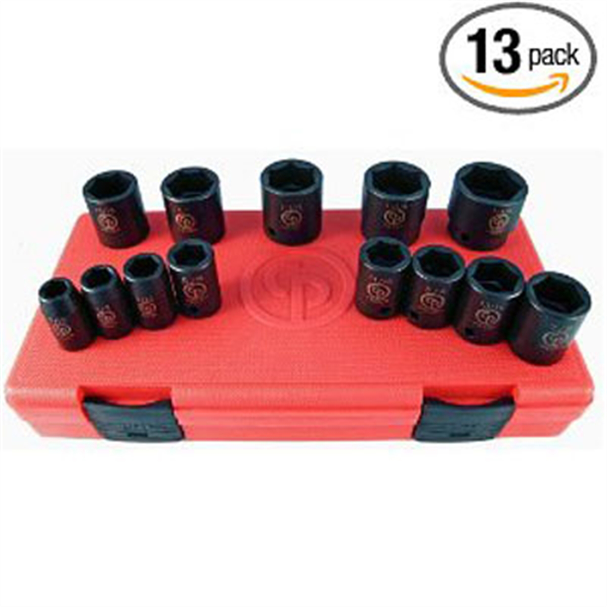 1/2"DR 13PC SAE IMPACT SOCKET SET