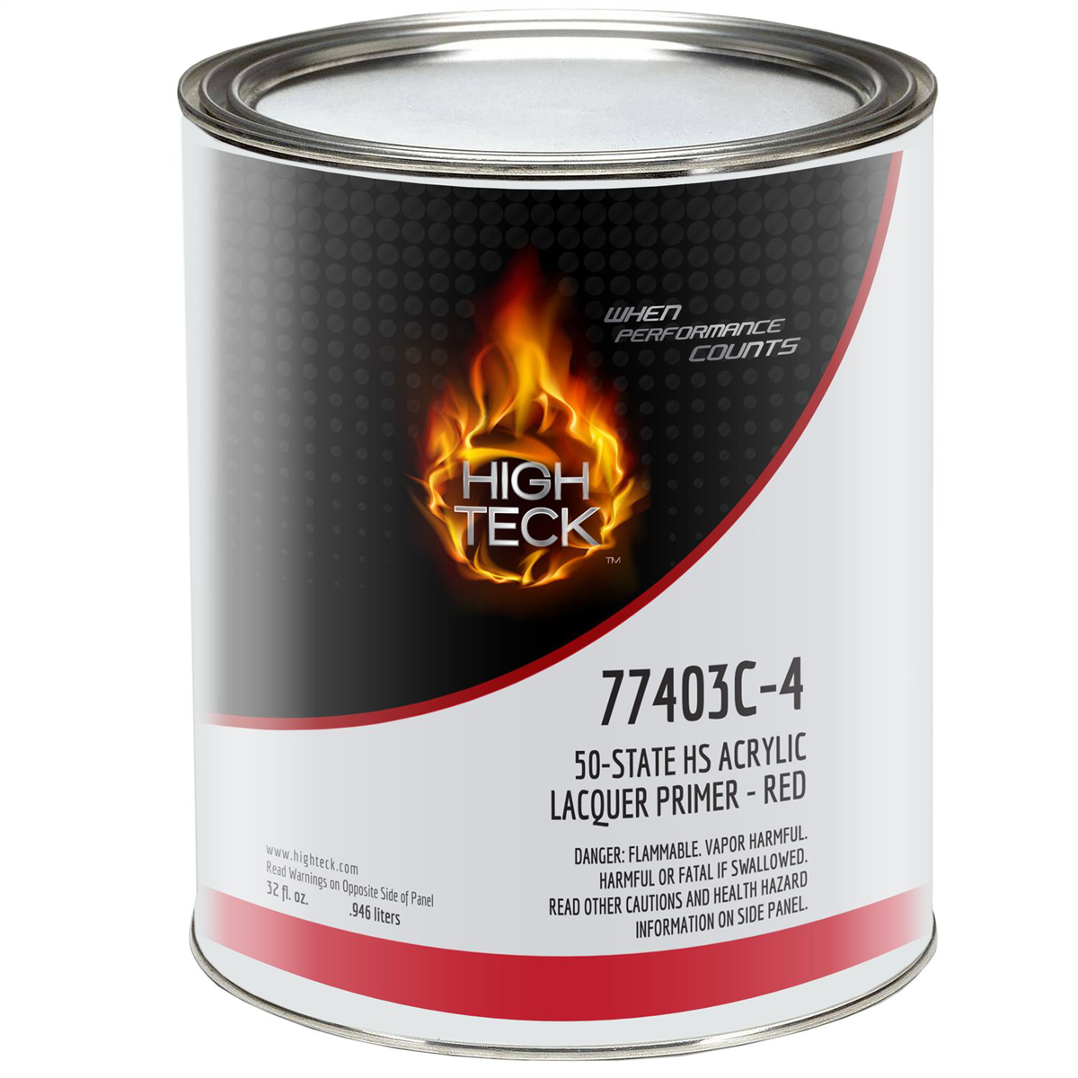 High Teck Products 77403C-4 50-State High Solids Acrylic Lacquer Primer ...