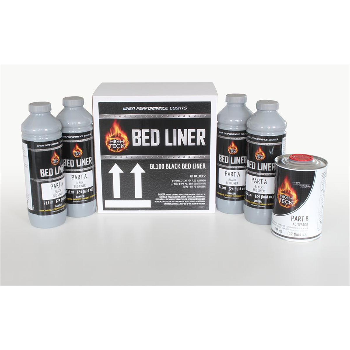 High Teck Products BL200 National Rule Truck Bed Liner Kit, Tintable, 2 ...