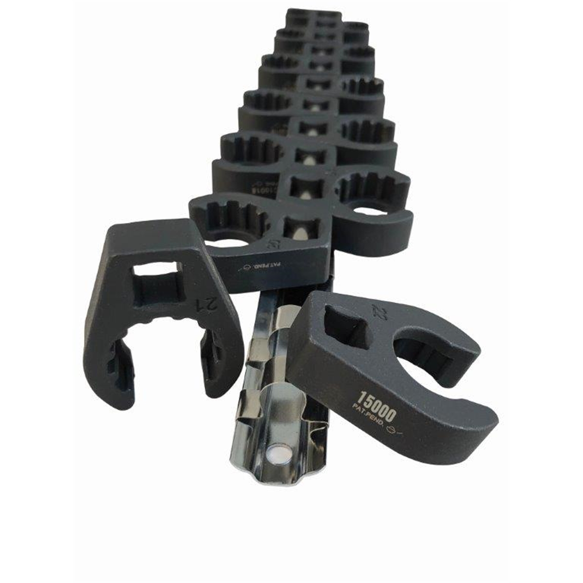 Schley Products - 15000, 13PC Shouldered Crows Foot Flare Nut Socket Set