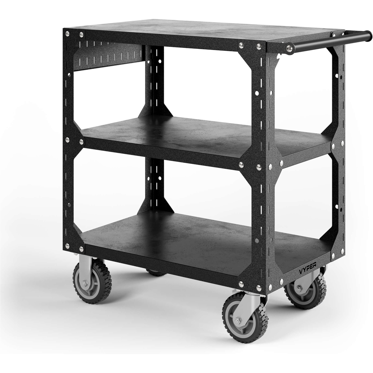 Vyper Industrial X32 Series Tool Cart - Black
