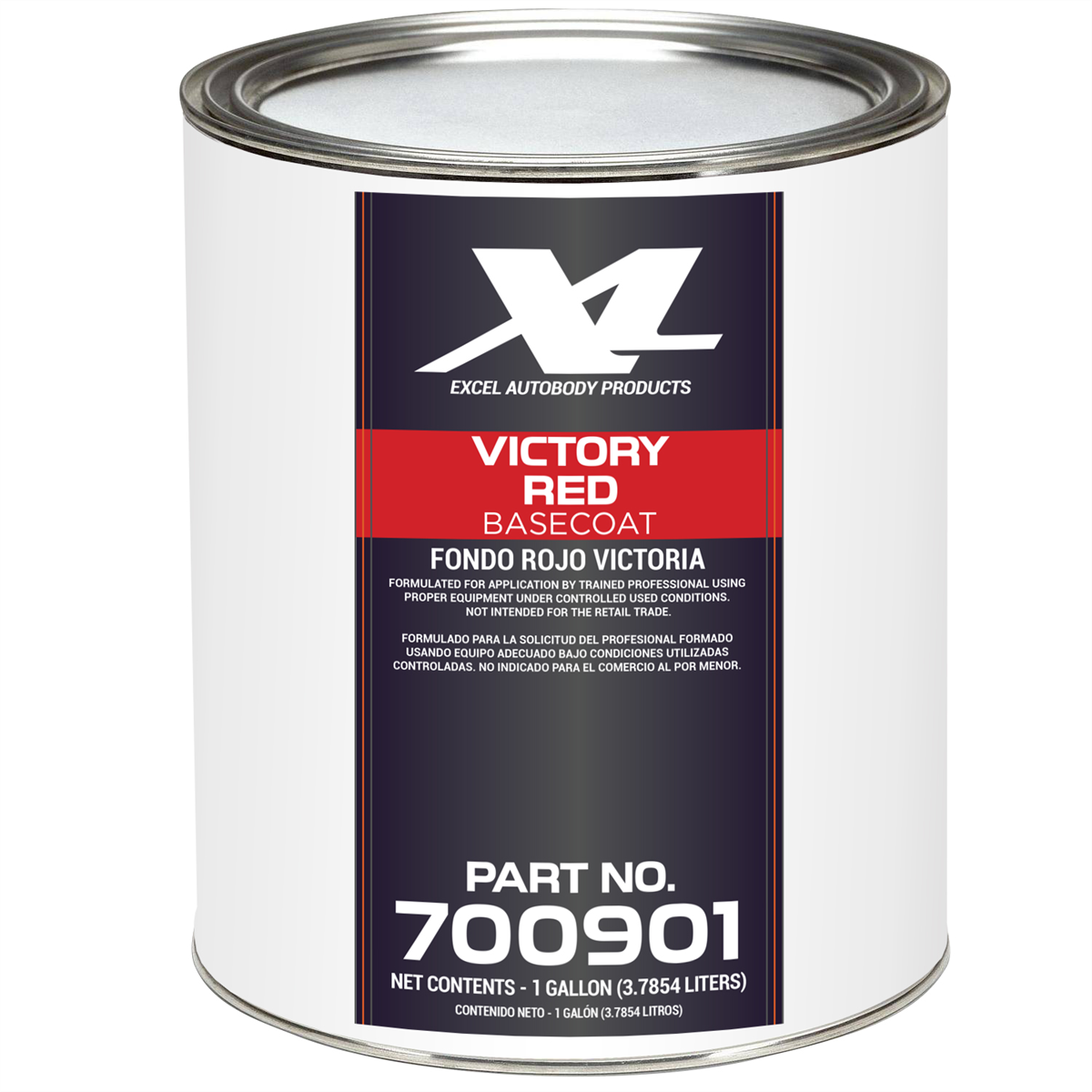 Excel Auto Body Products VICTORY RED BASECOAT GA